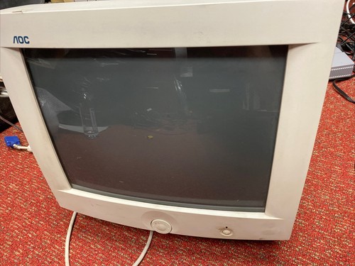 Aoc CT700G Vintage Color Pc Computer Monitor Vga 15.5 Inch CRT With ...