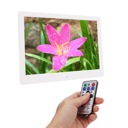 Digital Photo Frame 12in Electronic Photo Album HD MP3 MPEG4 Picture ...