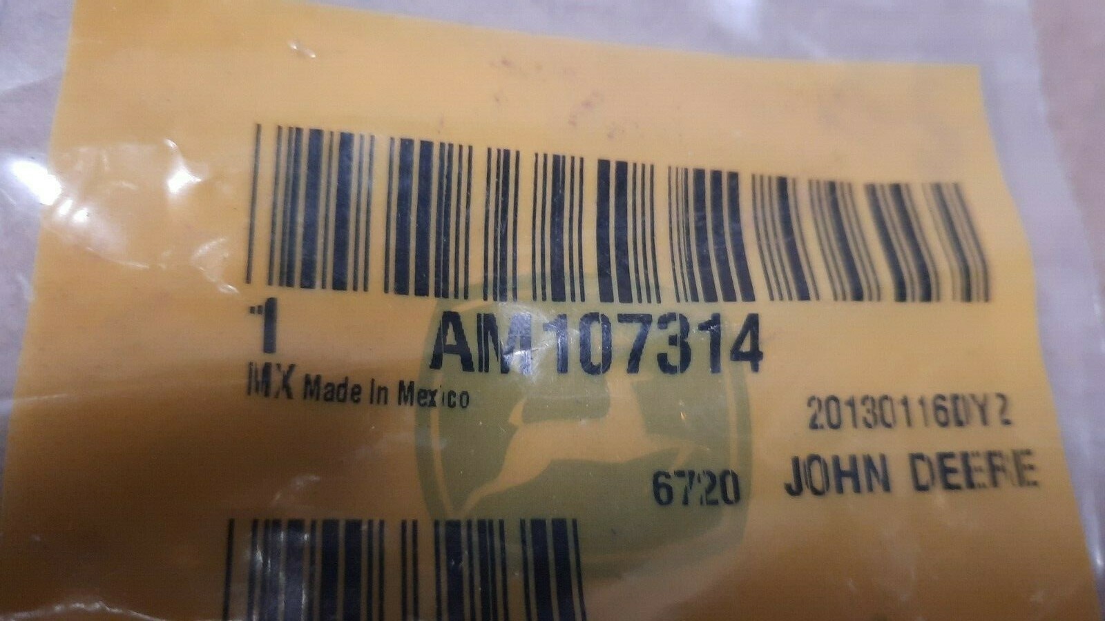 JOHN DEERE #AM107314 FUEL FILTER J299 | eBay