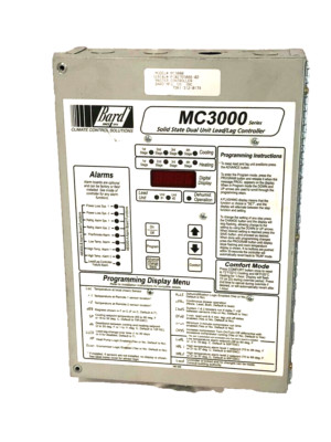 Bard MC3000- Series Solid State Dual Unit Lead/Lag Controller | eBay