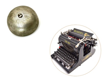 Bell for Fox No.23 24 Typewriter Antique Part Vtg Machine a Ecrire | eBay