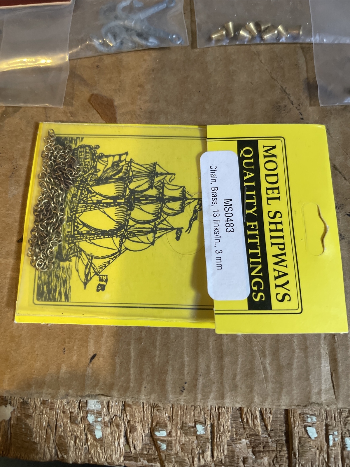 5 Pkgs Of Wooden Ship Parts By Constructo and Model Shipways | eBay