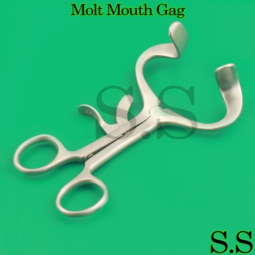 Dental Mouth Gag 5.5" Surgical Mouth Opener Molt Stainless Steel ...