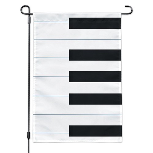 Piano Keys Keyboard Pianist Music Garden Yard Flag | eBay