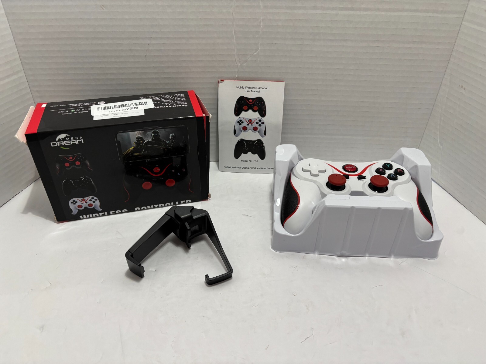 Megadream Wireless Key Mapping Gamepad Joystick Mobile Game Controller ...