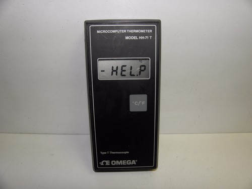 Omega Type T Thermocouple thermometer HH-71 T | eBay