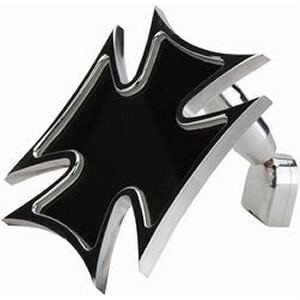 Rear View Mirror Billet Aluminum MALTESE CUSTOM Design HOT ROD CLASSIC ...