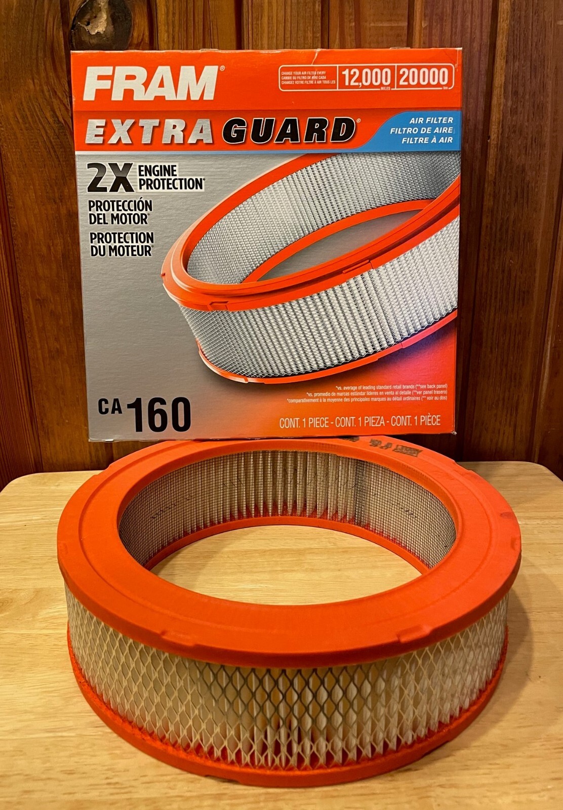 Fram CA161PL - Air filter cross reference