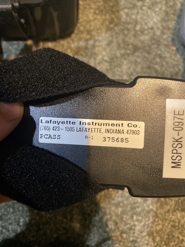 Lafayette Instrument PCASS Portable Polygraph Juniper Allegro MX MSRP ...