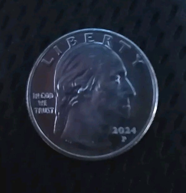 Rare 2024 P " In Cod We Trust"Error Patsy Takemoto Mink quarter error ...