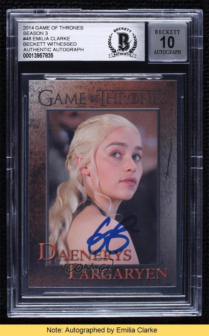 Emilia Clarke Daenerys Targaryen Season 3