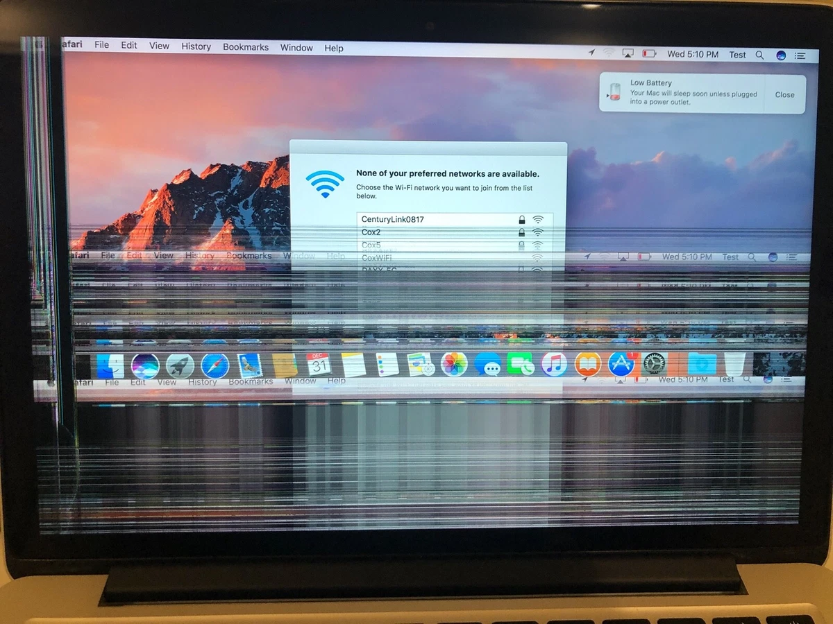 Broken Mac Screen