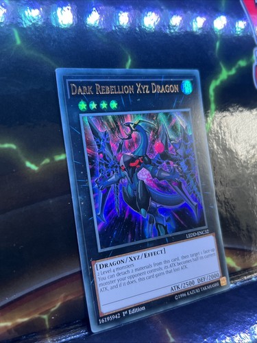 Dark Rebellion Xyz Dragon LEDD-ENC32 Ultra Rare 1st Edition NM (slot#3 ...