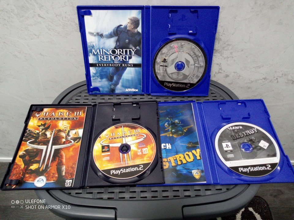 PS2 Video Game Bundle x9 PAL UK Hitman James Bond Star Wars Quake All ...