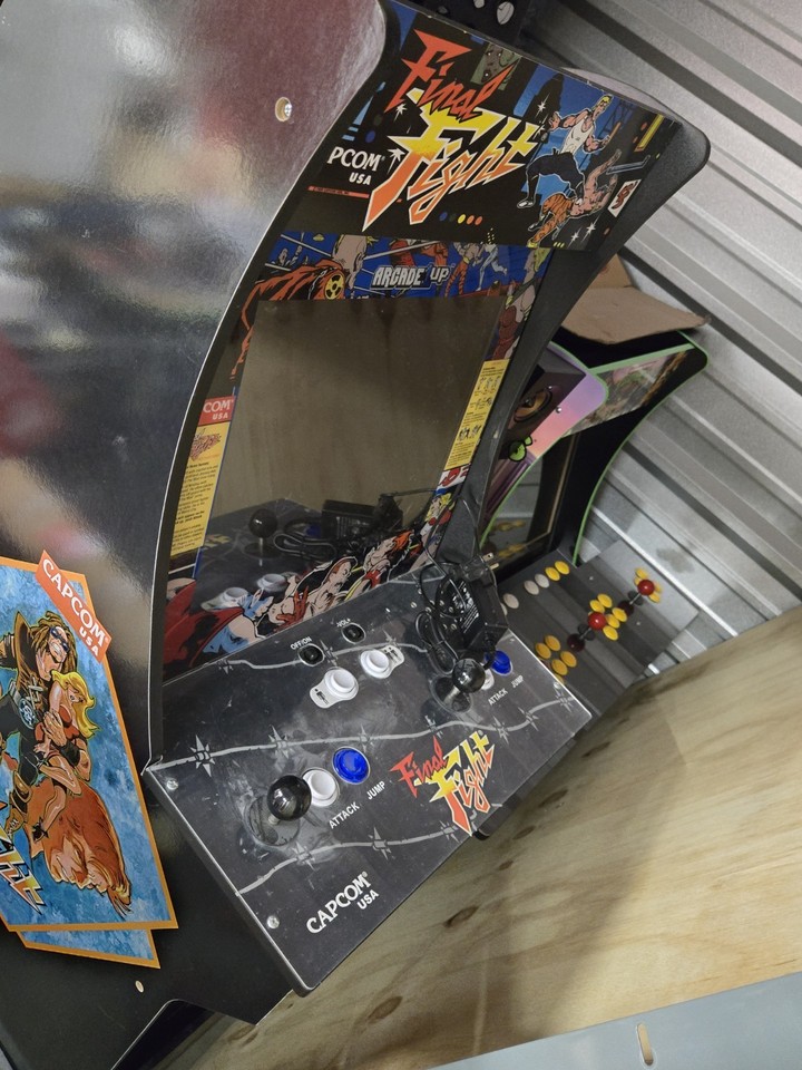 Final Fight Arcade 1up | Out Of Production | 4 Games /w Riser | eBay
