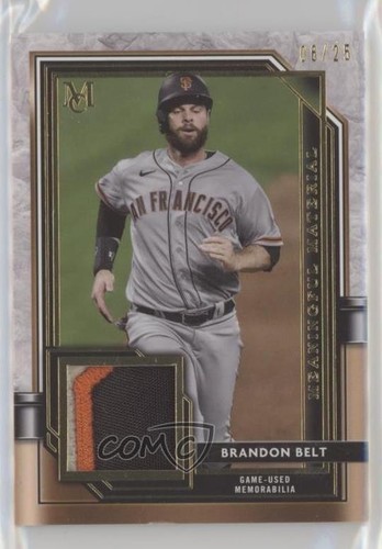 2021 Topps Museum Collection Meaningful Material Relics Gold /25 ...