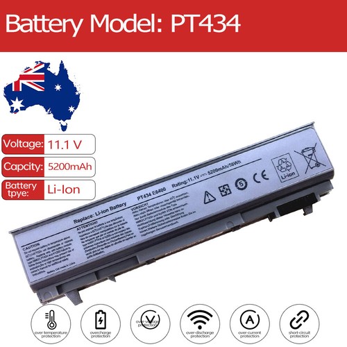 PT434 Battery for Dell Latitude E6400 E6400 ATG E6400 XFR E6410 E6500 ...