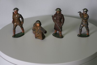 Barclay Manoil WWI Lead Soldiers Lot Of 4- # 2 | eBay