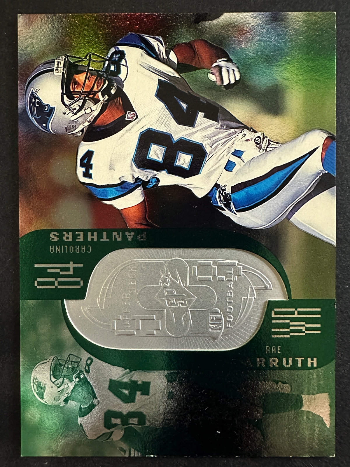 Rae Carruth 1998 Upper Deck SPx Finite Football Carolina Panthers #13 ...