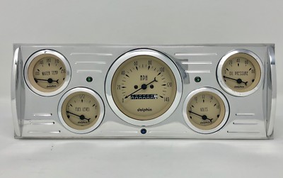 1941 1942 1943 1944 1945 1946 Chevy Truck 5 Gauge Dash Cluster Tan | eBay