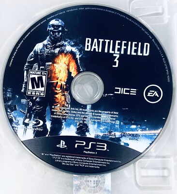Battlefield 3 (Sony PlayStation 3, 2011) - PS3 - DISC ONLY | eBay