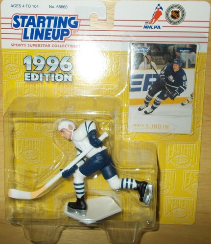 1996 Mats Sundin Toronto Maple Leafs Starting Lineup NHL SundinSLU3 | eBay