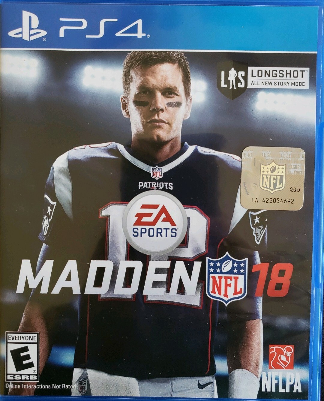Madden NFL 18 (Sony PlayStation 4, 2017) Tom Brady New Opened 100% ...