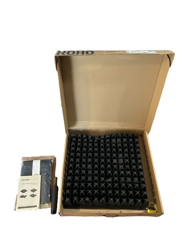 Roho Wheelchair Cushion 12x12 1R1212C & Cover COV-A1212 Dry Flotation ...