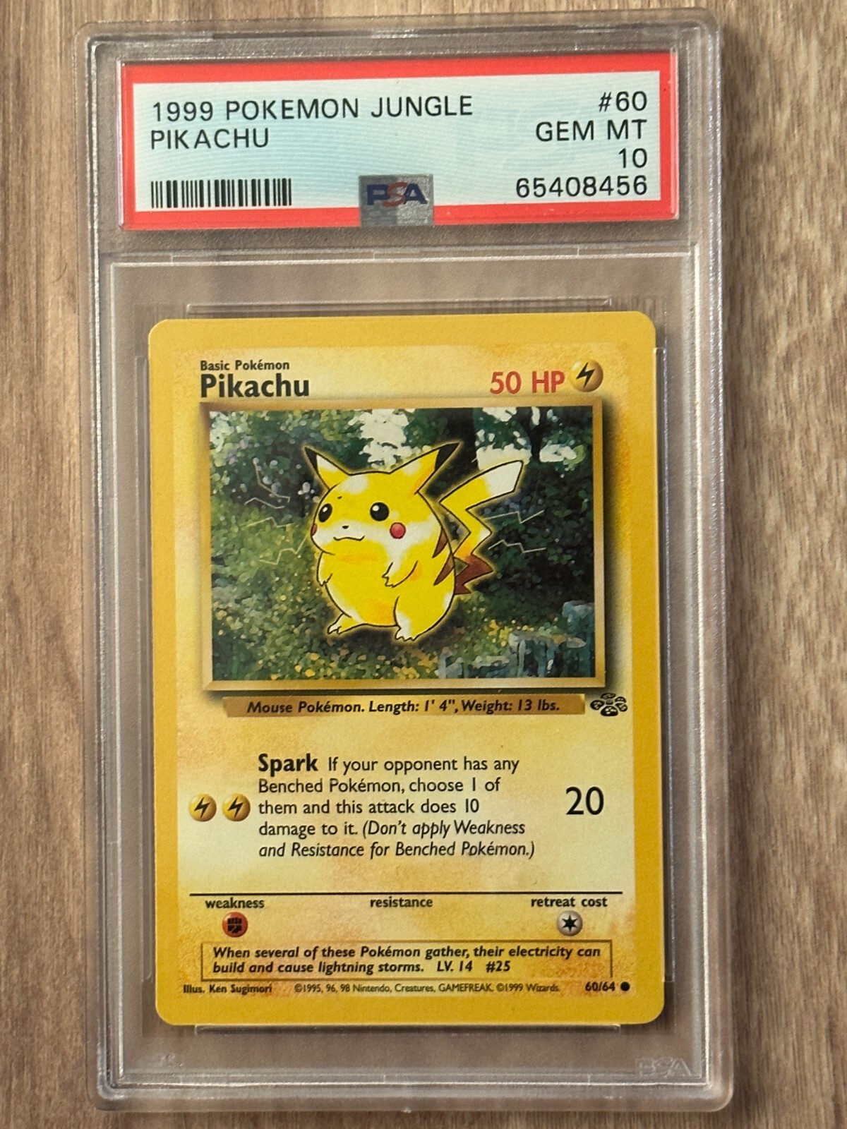 Pikachu 1999 Jungle #60/64 Unlimited Price Guide - Sports Card Investor