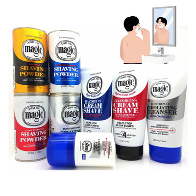 Magic Shaving Powder Razorless Hair Removal Cream Full Range Fast UK ...