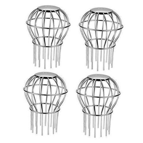 Gutter Guard 3 Inch 304 Stainless Steel Filter Strainer Fits for 2.6 ...