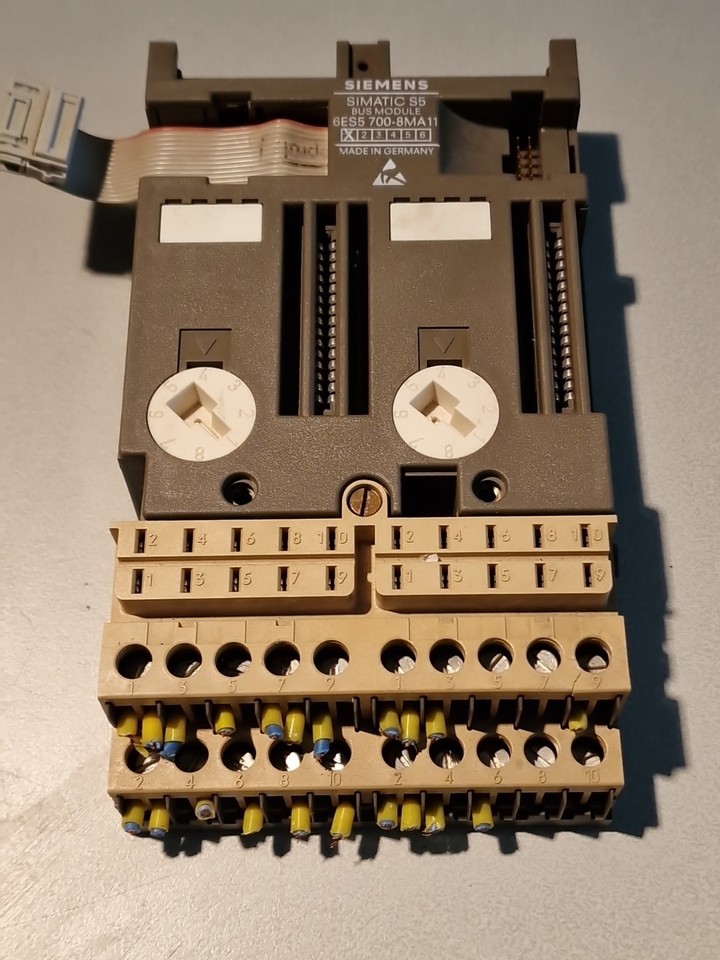 2X Siemens SIMATEC S5 Bus Module 6ES5 700-8MA11 - Made In Germany | eBay