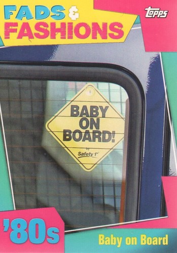 2011 Topps American Pie Trading Card Fads and Fashions #FF16 Baby on ...