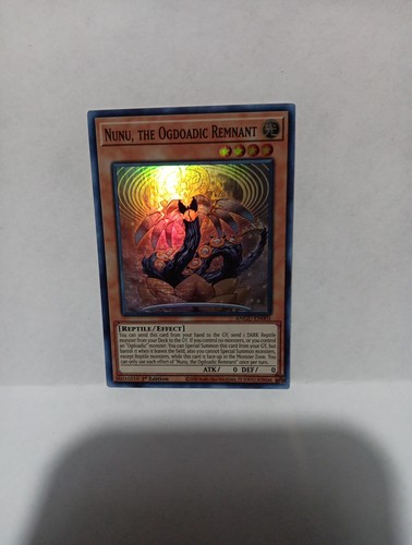 Yu-Gi-Oh! TCG Nunu, the Ogdoadic Remnant Ancient Guardians ANGU-EN001 ...