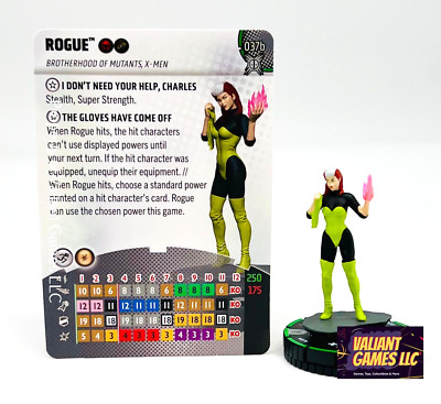 Marvel Heroclix Rogue #037b w/ Card Deadpool Weapon X Set | eBay