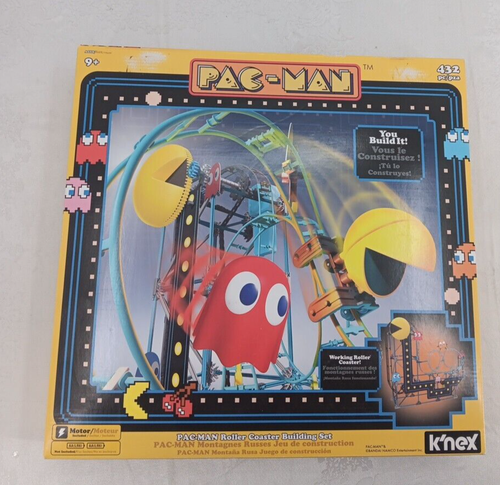 K'NEX PAC-MAN Roller Coaster Building Set - 432 Roller Coaster Building ...