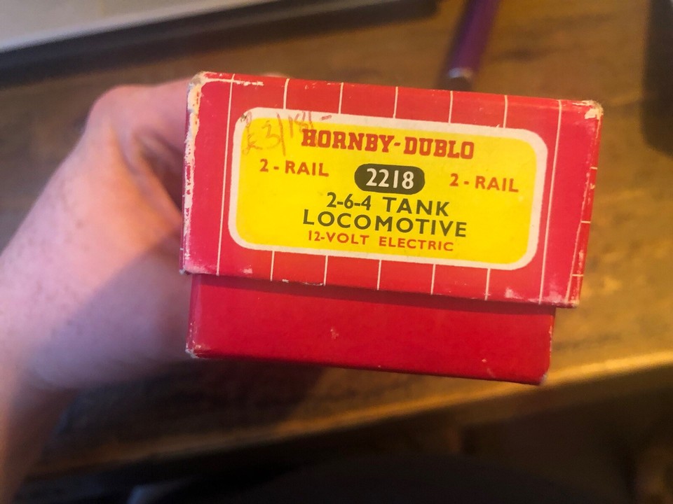 VINTAGE HORNBY DUBLO TANK LOCOMOTIVE 2218 - 2-6-4 | eBay UK