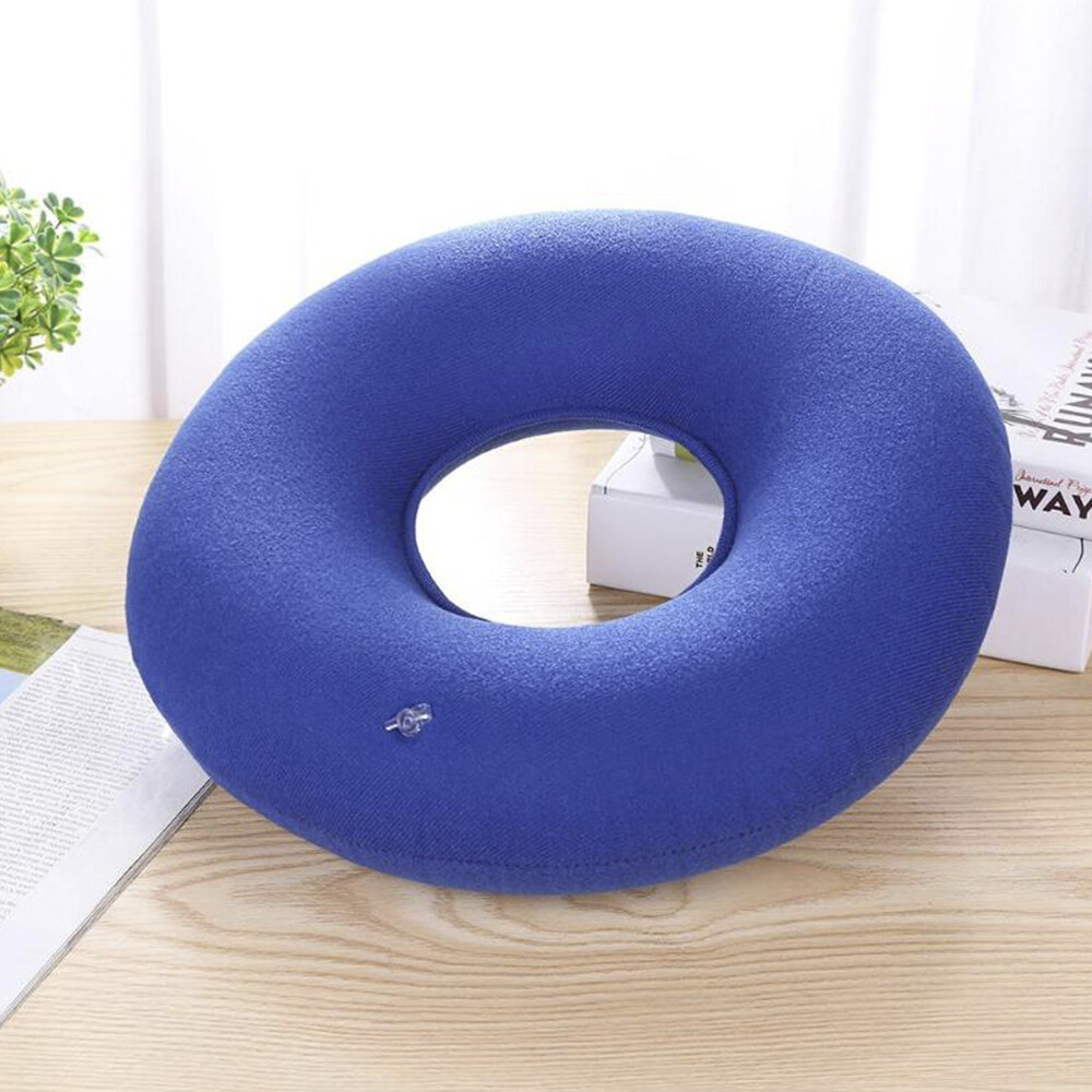 Round Inflatable Cushion Ring Donut Seat Pillows Round Sitting Pad for ...