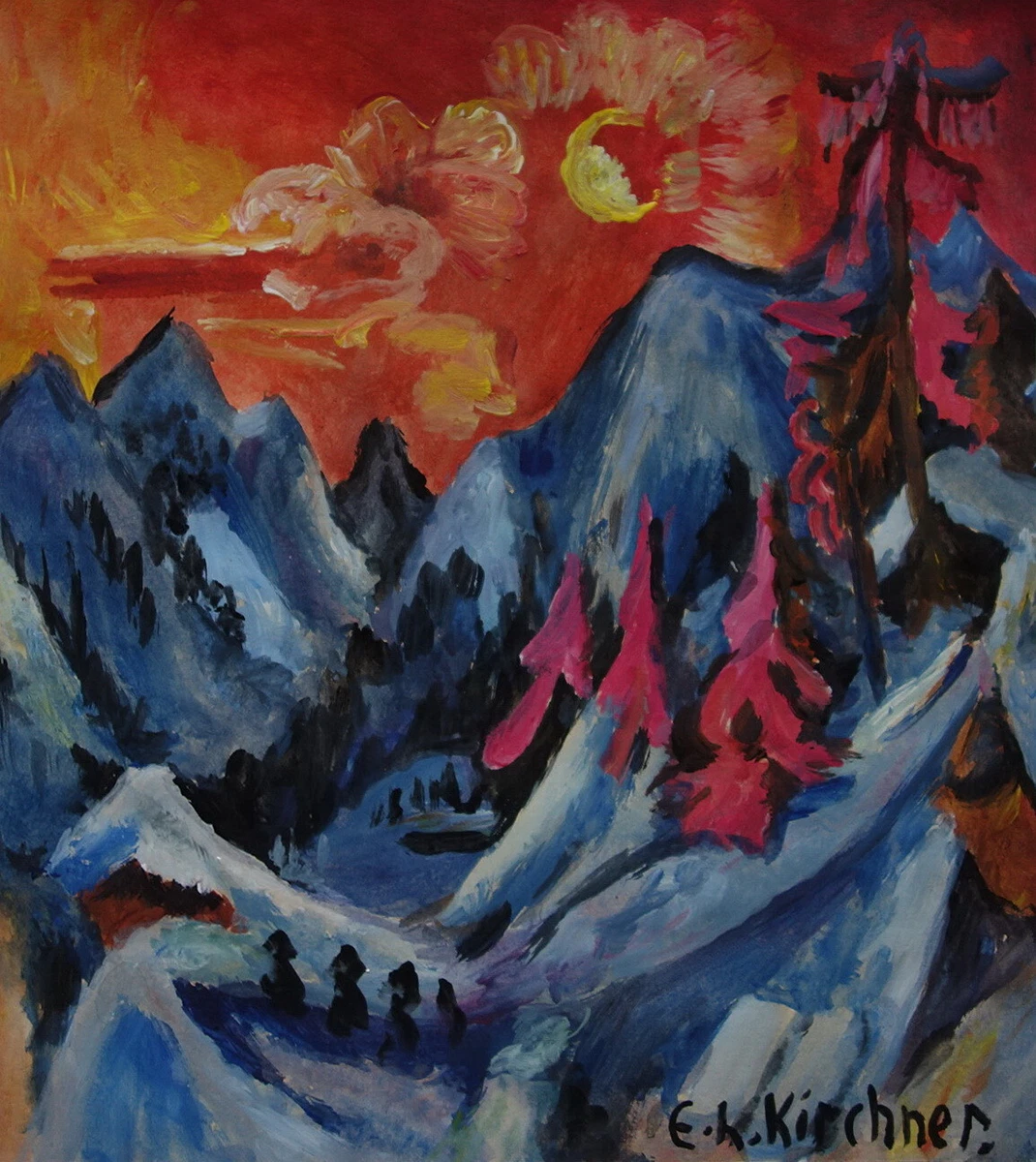 German Expressionist Painting Kirchner