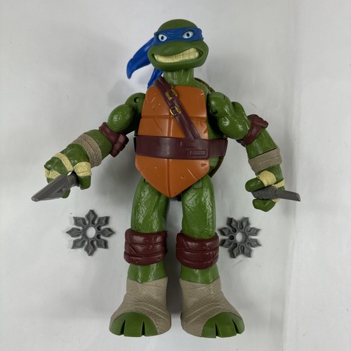 Teenage Mutant Ninja Turtle 10” Leonardo w/ Hidden Weapons TMNT 2012 ...