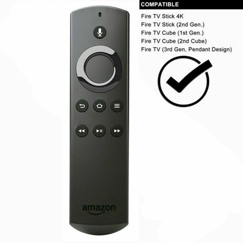 Used PE59CV For Amazon Alexa Voice Bluetooth Remote Control Fire TV ...