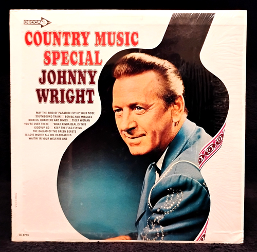 JOHNNY WRIGHT "COUNTRY MUSIC SPECIAL" (NM VINYL & COVER (IN-SHRINK ) / 1966) | eBay