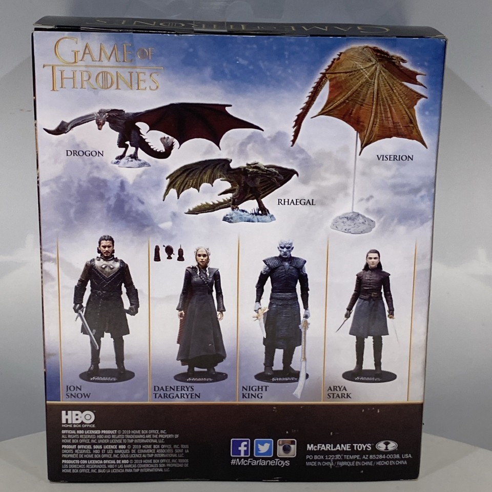 🔥 McFarlane Toys Game of Thrones VISERION Dragon Deluxe Figure 🔥 | eBay