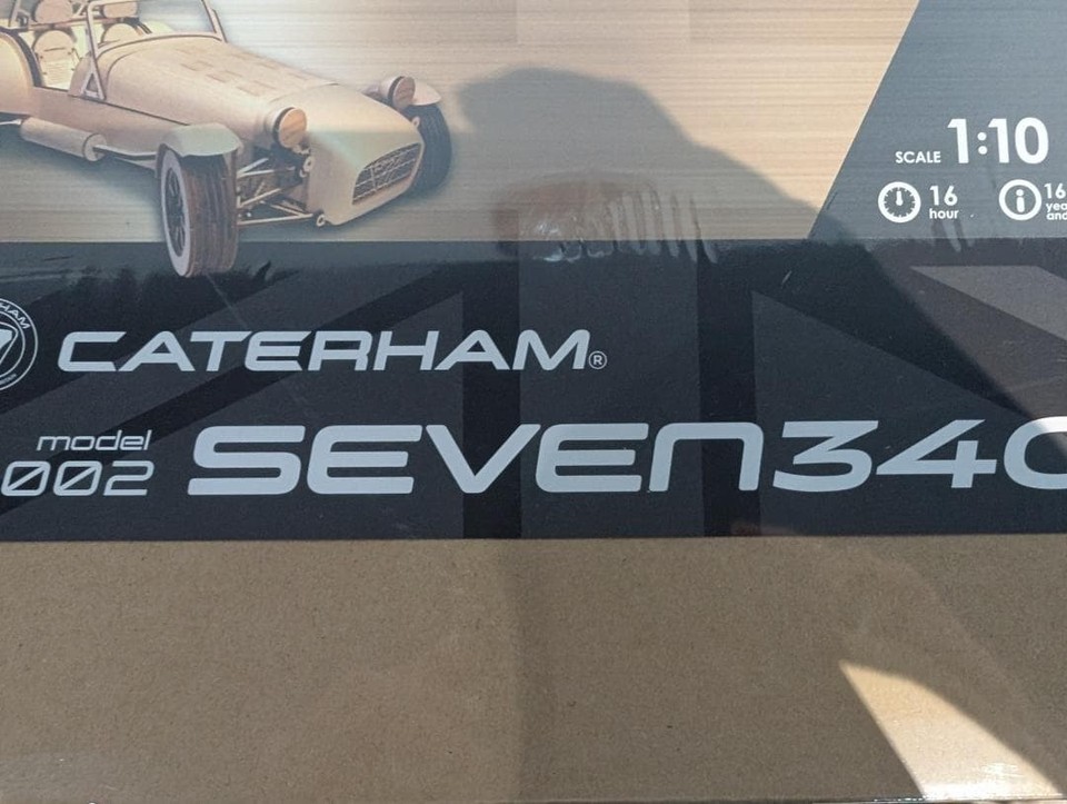 wooden real assembly model Caterham Seven #dea7d5 | eBay
