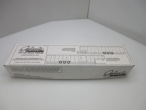 Galaxie Limited 1/24 Scale Trailer 44' Tri Axle Gooseneck Model Kit ...