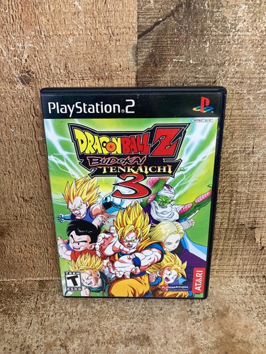 Dragonball Z: Budokai Tenkaichi 3 Game PS2 PlayStation 2 Black Label ...
