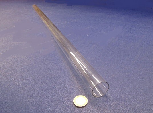 Shipping Tubes 36 Inch Polycarbonate Extruded Round Tube 3/4 .750 OD X ...