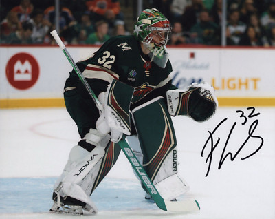 Minnesota Wild Filip Gustavsson Autographed Signed 8x10 NHL Photo COA ...