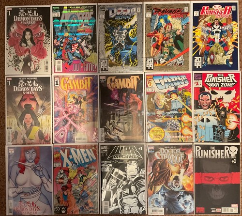 X-Men # 1 1991 ,Gambit #1 Variant, Punisher,DOOM,Ravage 2099 1 FOIL, | eBay