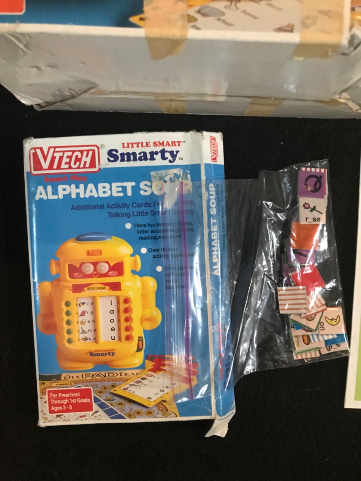 Vtech Vintage Talking Little Smart Smarty Robot Cards & games | eBay